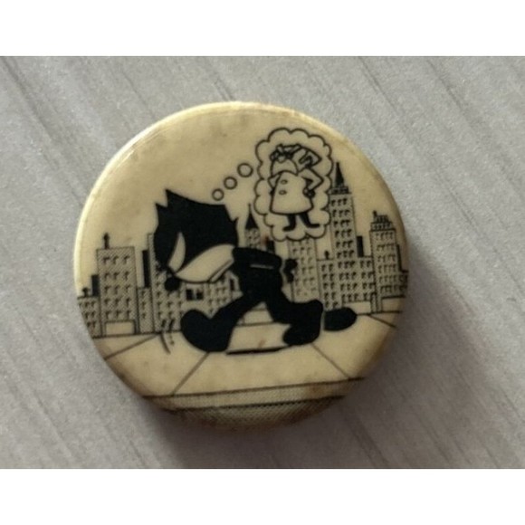 Accessories | 1981 Felix The Cat Button Lisa Frank Pin Pinback ...